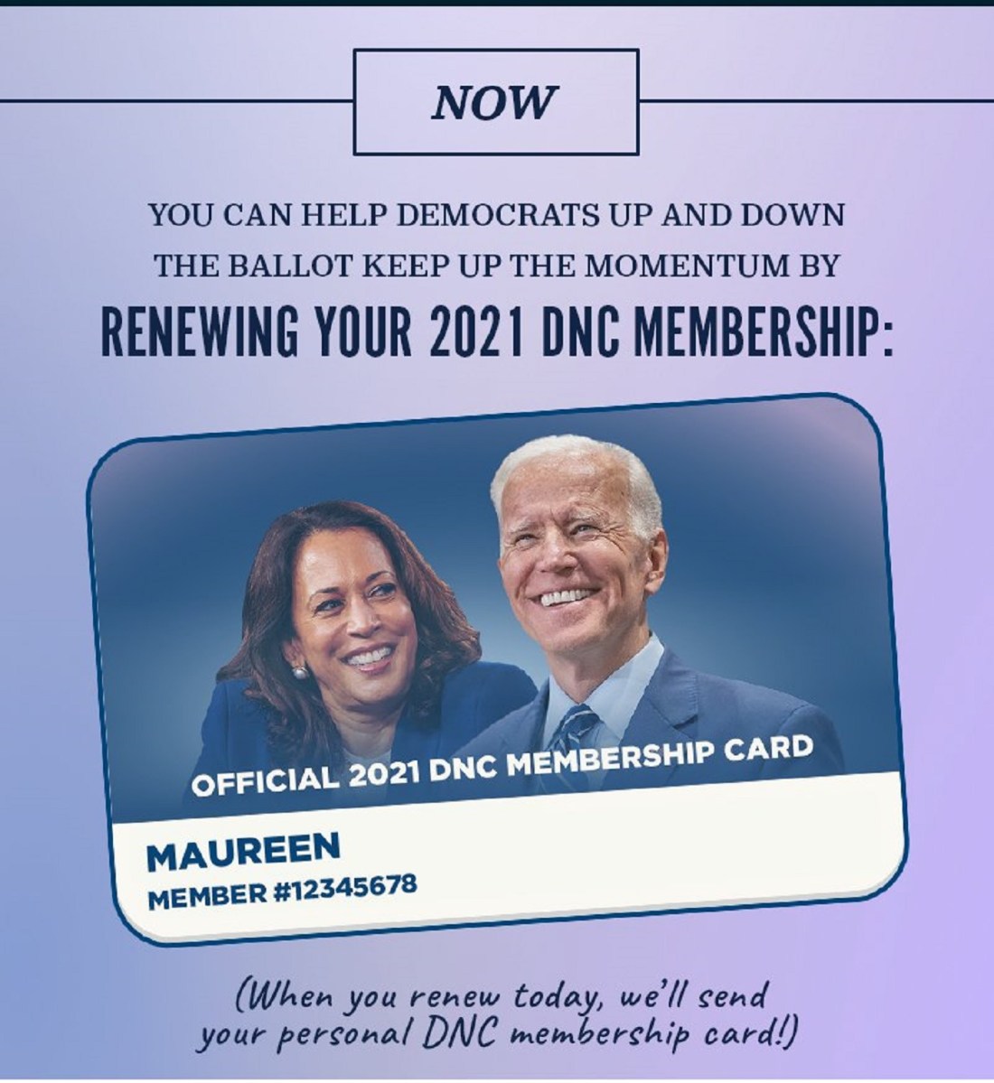 The DNC is selling Official Democrat Membership Cards. – Philly Plain ...