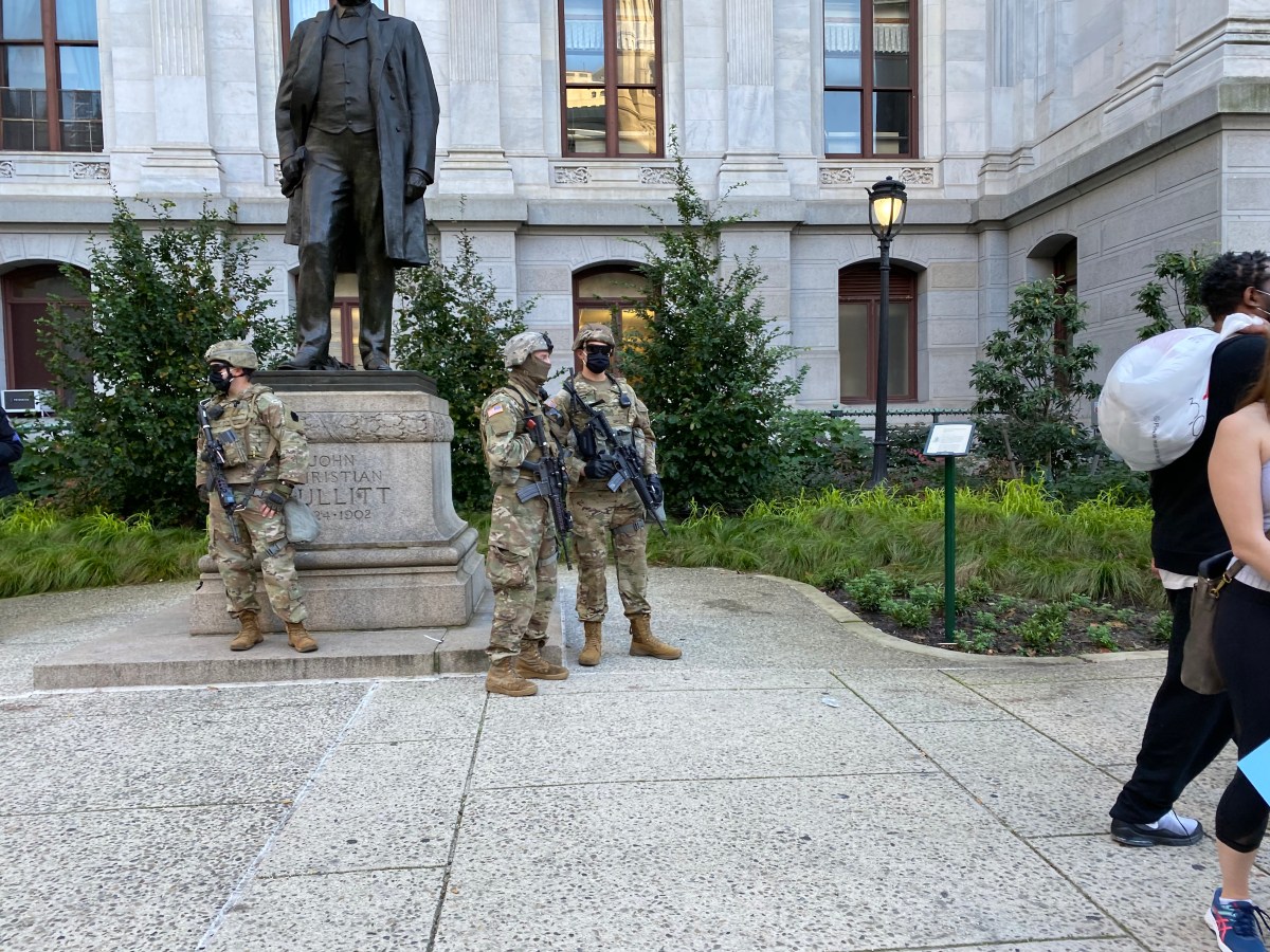 The National Guard is Coming Back to Town. – Philly Plain Dealer